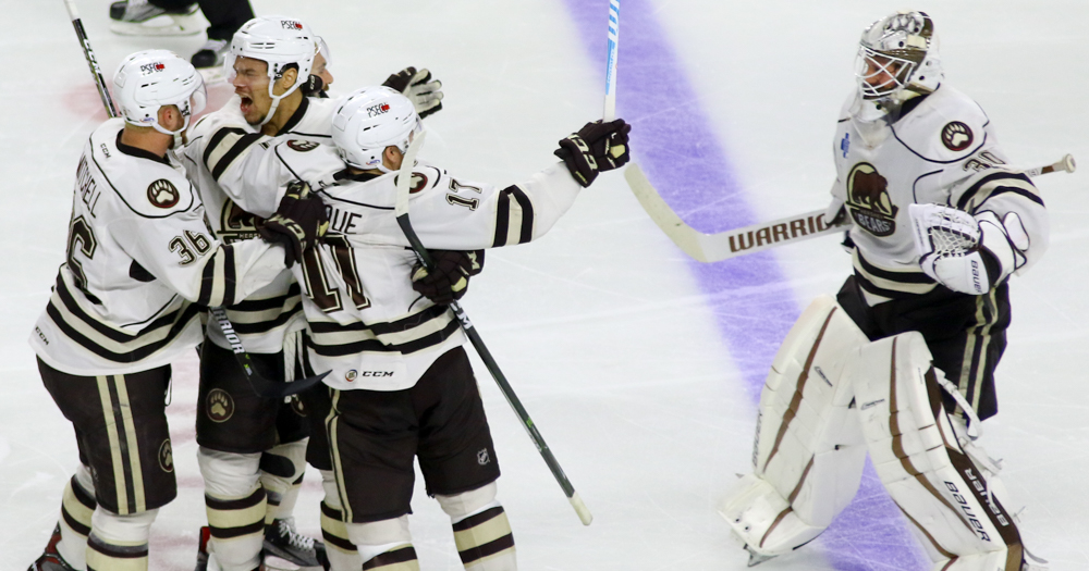 Bowey Scores, Bears Return Home With 3-2 Series Lead